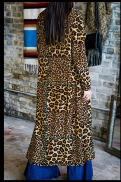 L & B Leopard Duster – Alison's Fashion